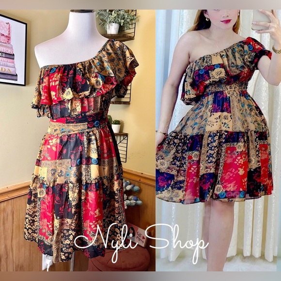 Dresses | On Sale Brand New Mini Dress Can Fit Sm Up To M Vintage ...